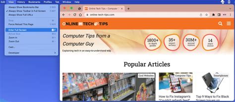 How To Enter And Exit Full Screen In Google Chrome