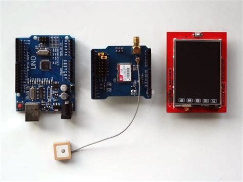 Arduino Uno And Visuino Gps Location Display With Gps And Tft Touchscreen Display Shields