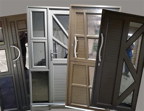 Aluminium And Glass Centre Window Door