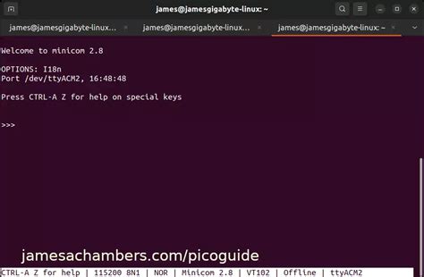 Getting Started Guide Raspberry Pi Pico James A Chambers