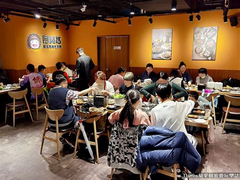 阿豬媽아줌마韓式烤肉吃到飽北車店》台北車站餐廳平價燒烤吃到飽訂位常常爆滿菜單價格 Darren蘋果樹旅遊玩樂誌