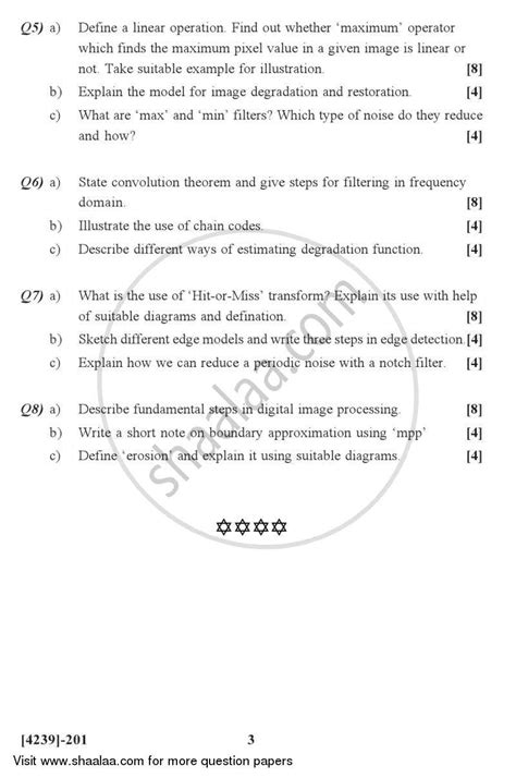 Digital Image Processing 2012 2013 Msc Computer Science Semester 2 Question Paper With Pdf