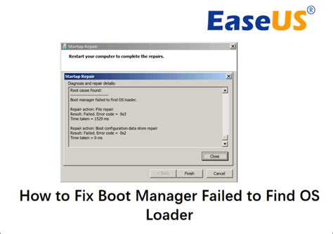 How To Fix Windows Boot Manager Boot Failed 100 Working Solutions Easeus