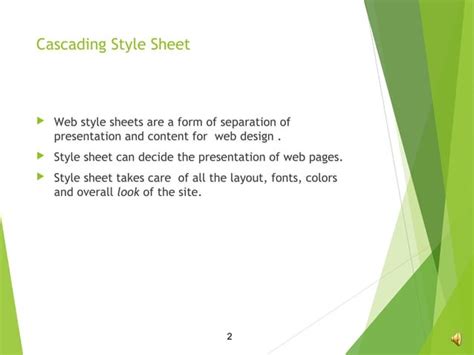 A Quick Guide To Css And Java Script Ppt