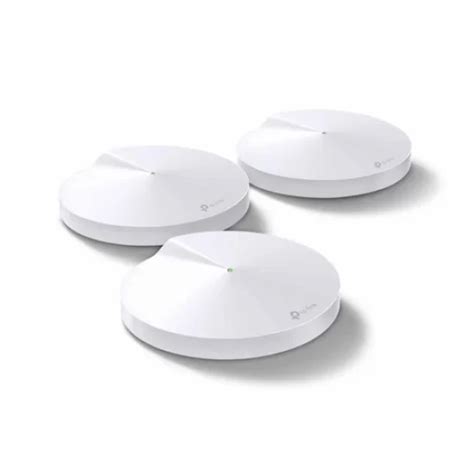 TP Link Deco M5 AC1300 Secure Whole Home Wi Fi Router With Access Point 3 Pack