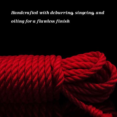 Premium 30ft Shibari Bondage Rope For Bdsm Play Siren Pulse