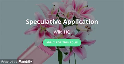 Speculative Application Wild Cosmetics