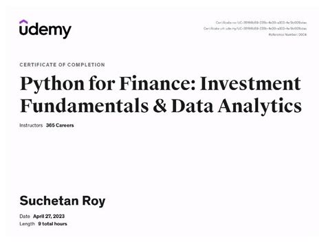 Suchetan Roy On Linkedin Finance Python Investment Dataanalytics