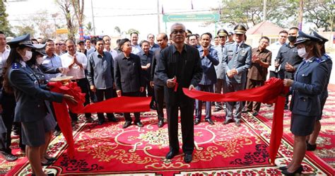 អគារសាខាគយ និងរដ្ឋាករថ្មី នៅខេត្តស្ទឹងត្រែងត្រូវបានបើកសម្ពោធដាក់ឱ្យប្រើប្រាស់ ក្រសួងព័ត៌មាន