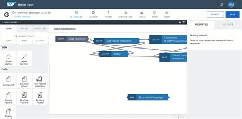Store User Preferences On Users Device With Sap Build Apps Sap Tutorials