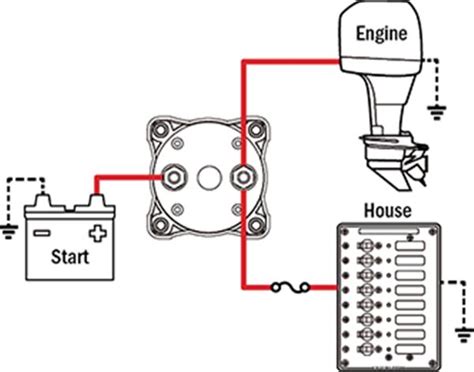 Marine Battery Isolator Diagram