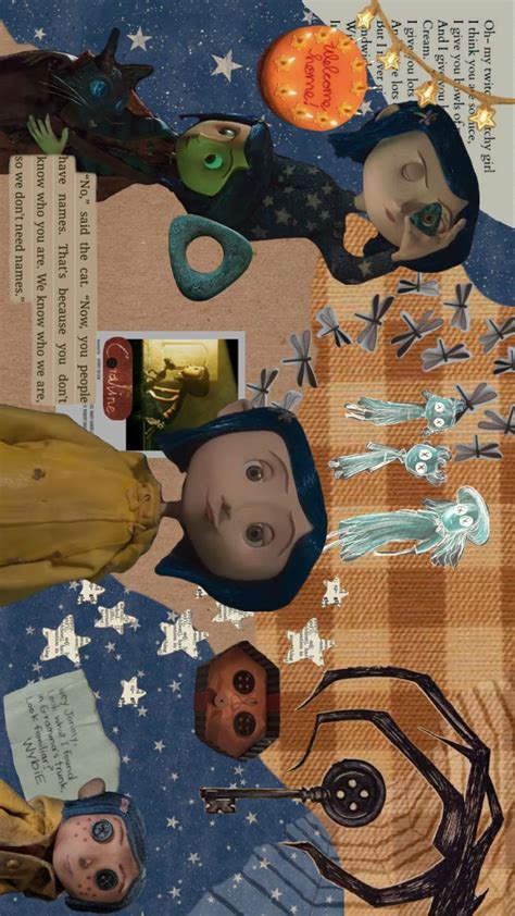 Coraline Coralineaesthetic Coralinewallpaper Movie Halloween