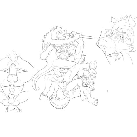 Rule 34 Anal Anthro Anthro On Anthro Badger Canid Canine Canis Dragon