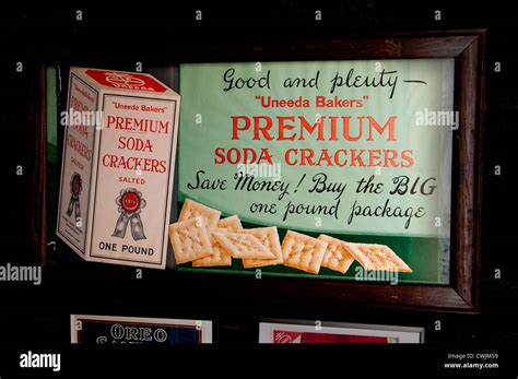Premium Soda Crackers Uneeda Bakers Bakery Manhattan New York City