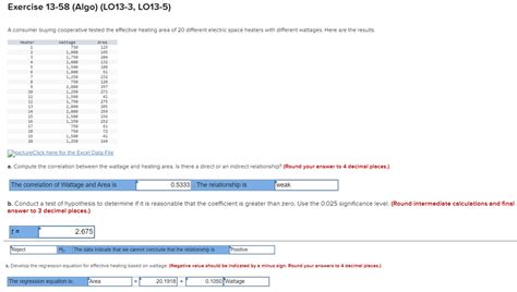 Solved Exercise 13 58 Algo LO13 3 LO13 5 A Consumer Chegg Com