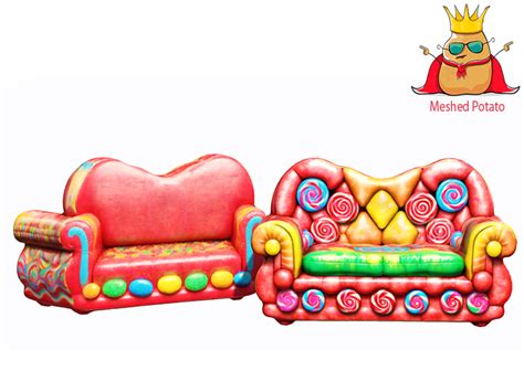 Second Life Marketplace Candy Couch Full Perm