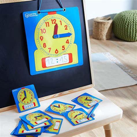 Write On Wipe Off Classroom Clock Set Learning Resources Cogs Toys And Games Ireland