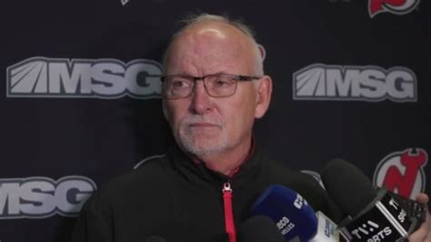 Ruff Pre Game 102423 New Jersey Devils