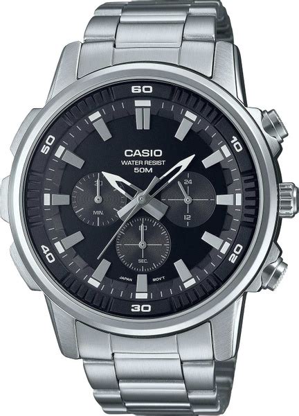 Японские кварцевые часы Casio Collection Mtp E505d 1a на браслете из нержавеющей стали с