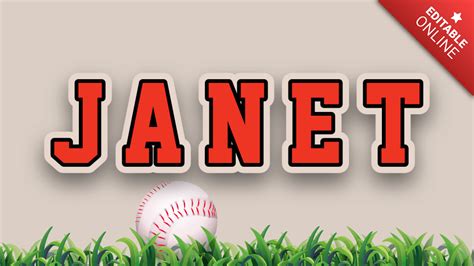 Janet Text Effect Generator