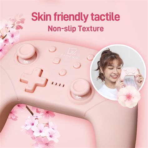 Buy Gamenir Prox 6s Cherry Blossom Wireless Pro Controller For Nintendo Switch Oled Pc Steam