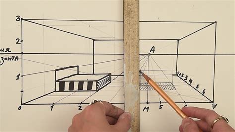 Як правильно намалювати кімнату Урок фронтальної перспективи інтерєру Ravlyk