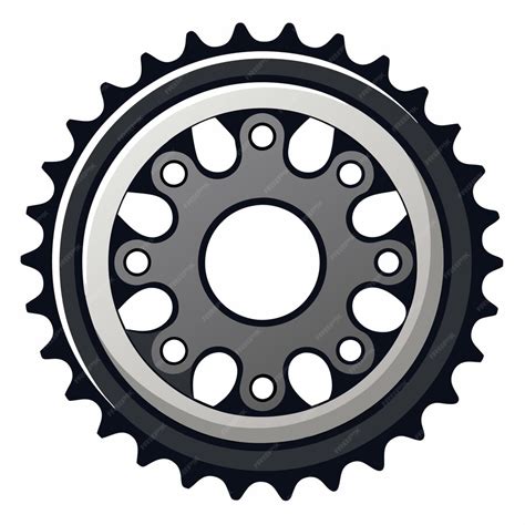 Motorcycle Sprocket Vector Precision Gear Designs For Cycling