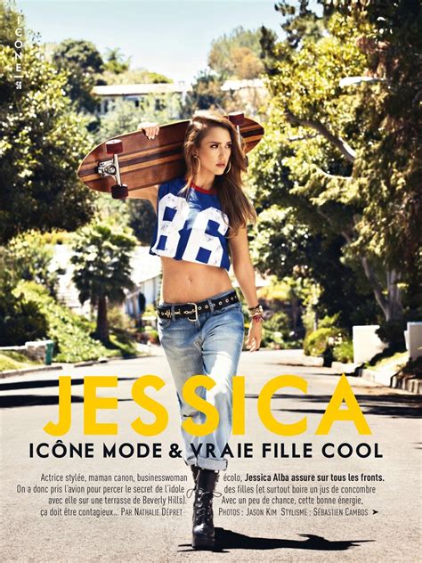 Jessica Alba Glamour France Magazine Cover Julyaugust 2013 Issue Hq