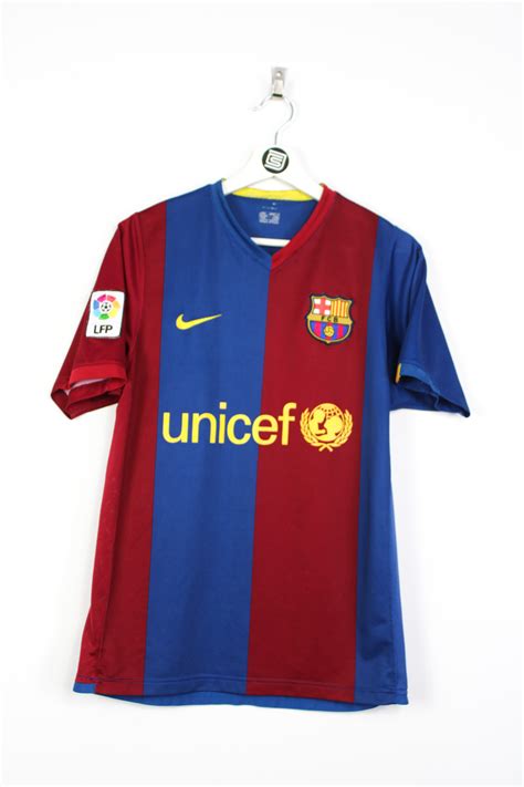2006 07 Fc Barcelona Home Jersey 19 Messi S • Rb Classic Soccer
