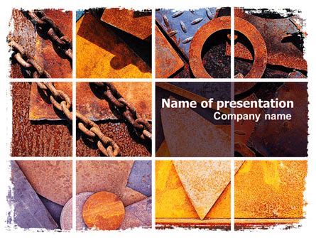 Rust Presentation Template For PowerPoint Google Slides And Keynote PPT Star