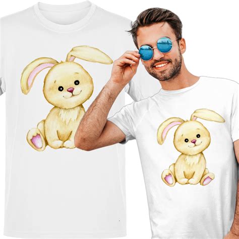 Koszulka Męska Słodki Królik Zając Xxl Volodonum Moda Sklep Empikcom