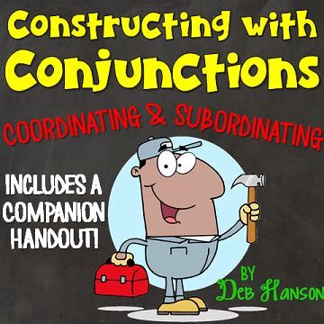 Conjunction Anchor Chart Artofit