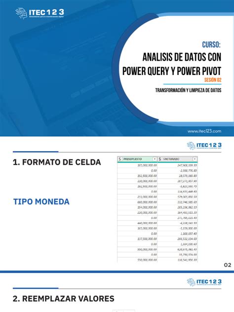 Analisis De Datos Con Power Query Y Power Pivot Sesion 02 Descargar Gratis Pdf Informática