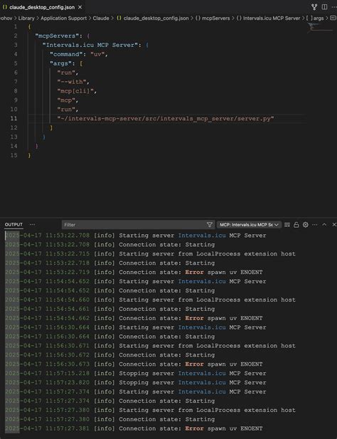 Mcp Server For Connecting Claude With Intervalsicu Api Intervalsicu Forum