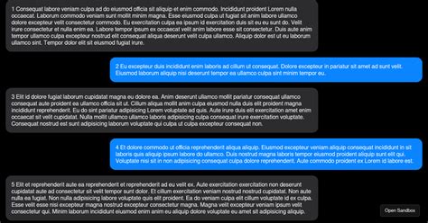 React Viewport List Infinite Scroll Codesandbox