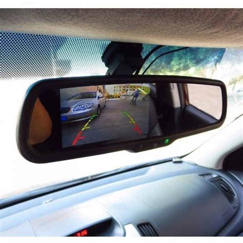 Chevrolet Colorado Backup Camera With Replacement Rear View Mirror Monitor