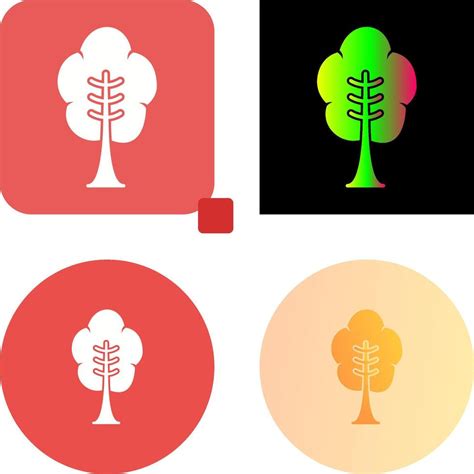 Tree Icon Design 45526296 Vector Art At Vecteezy