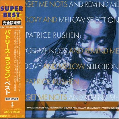 Forget Me Nots And Remind Me Japon Uk Cds And Vinyl
