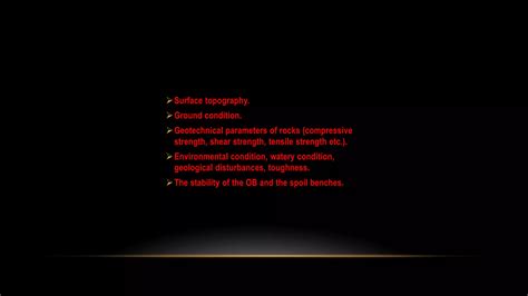 Opencast Mining Overview PPTX Geology Science
