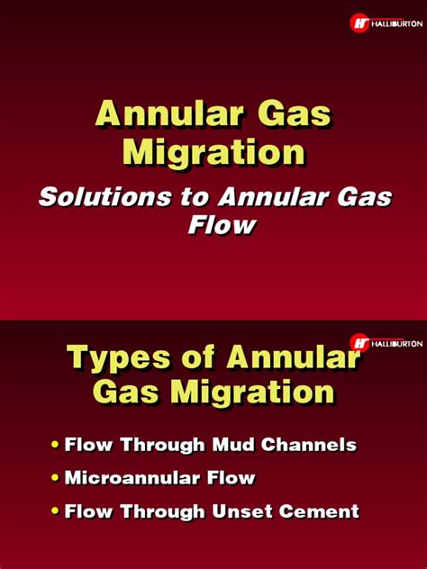 Gas Migration Pdf Casing Borehole Fluid Dynamics