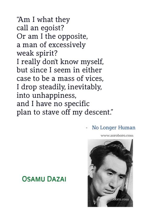 Osamu Dazai Quotes Osamu Dazai No Longer Human Quotes Osamu Dazai