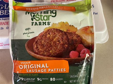 Morning Star Farms Veggie Breakfast Sausage Patties Nutrition Facts