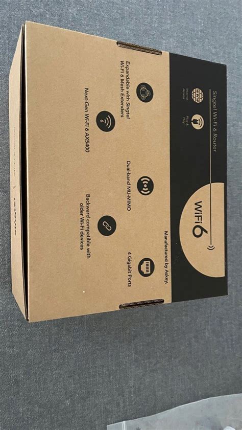 Singtel Askey Wifi Mesh Router Computers Tech Parts Accessories Networking On Carousell