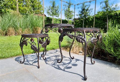 Nesting Tables 3 Iron Auction Online Catawiki