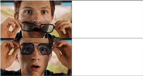 New Spiderman Glasses Meme Template Glasses Meme Meme Template Memes