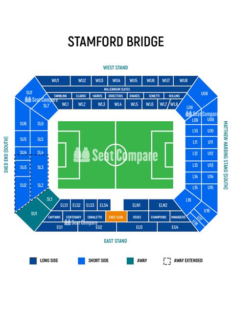 Stamford Bridge Seating Plan And Tickets Seat Compare