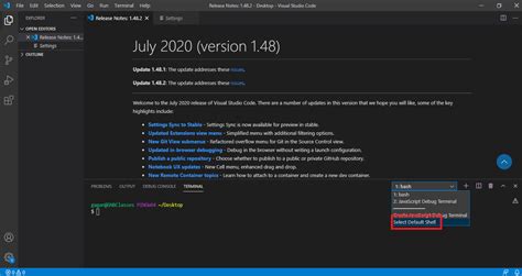 Vs Code Git Visual Studio Code And Git Bash Terminal Integration