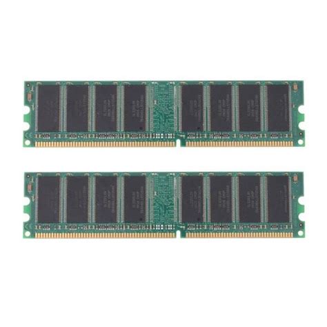 Xiede 2x Desktop Pc Mémoire Module Ddr 400 1go Pc 3200 Ddr1 184pin Dimm