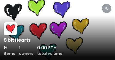 Bit Hearts Collection OpenSea