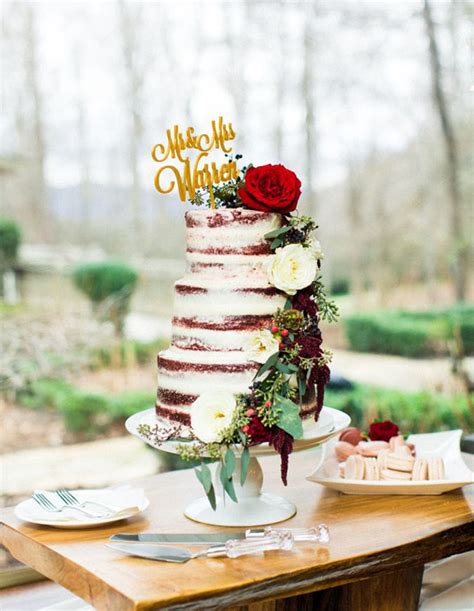 A Crowd Pleasing Trend The Red Velvet Wedding Cake